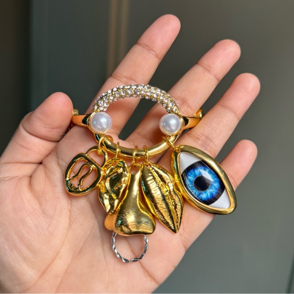 Jewelry | Schiaparelli Inspired Facial Feature Charm Bracelet | Poshmark